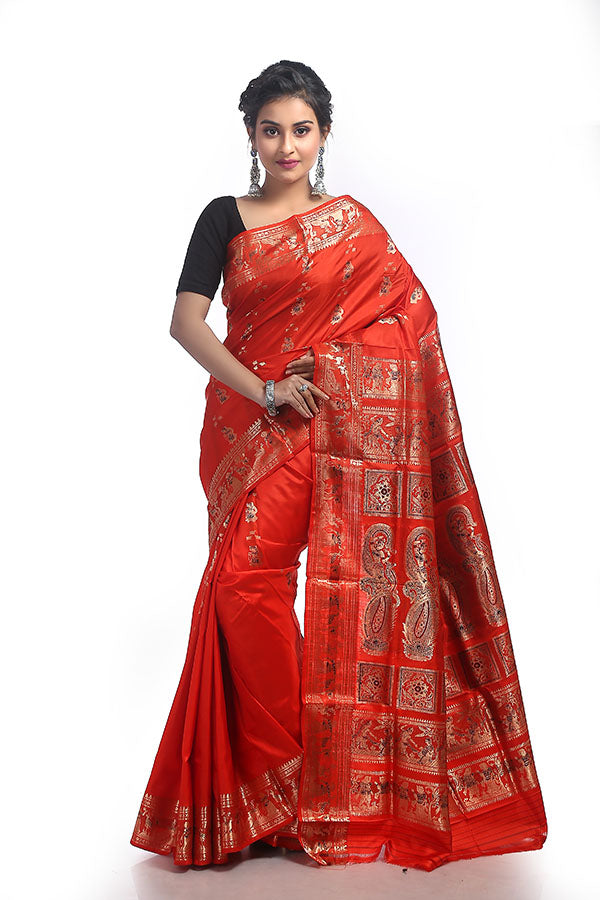 The Unexplored History of Traditional Baluchari Sarees – banglarsare